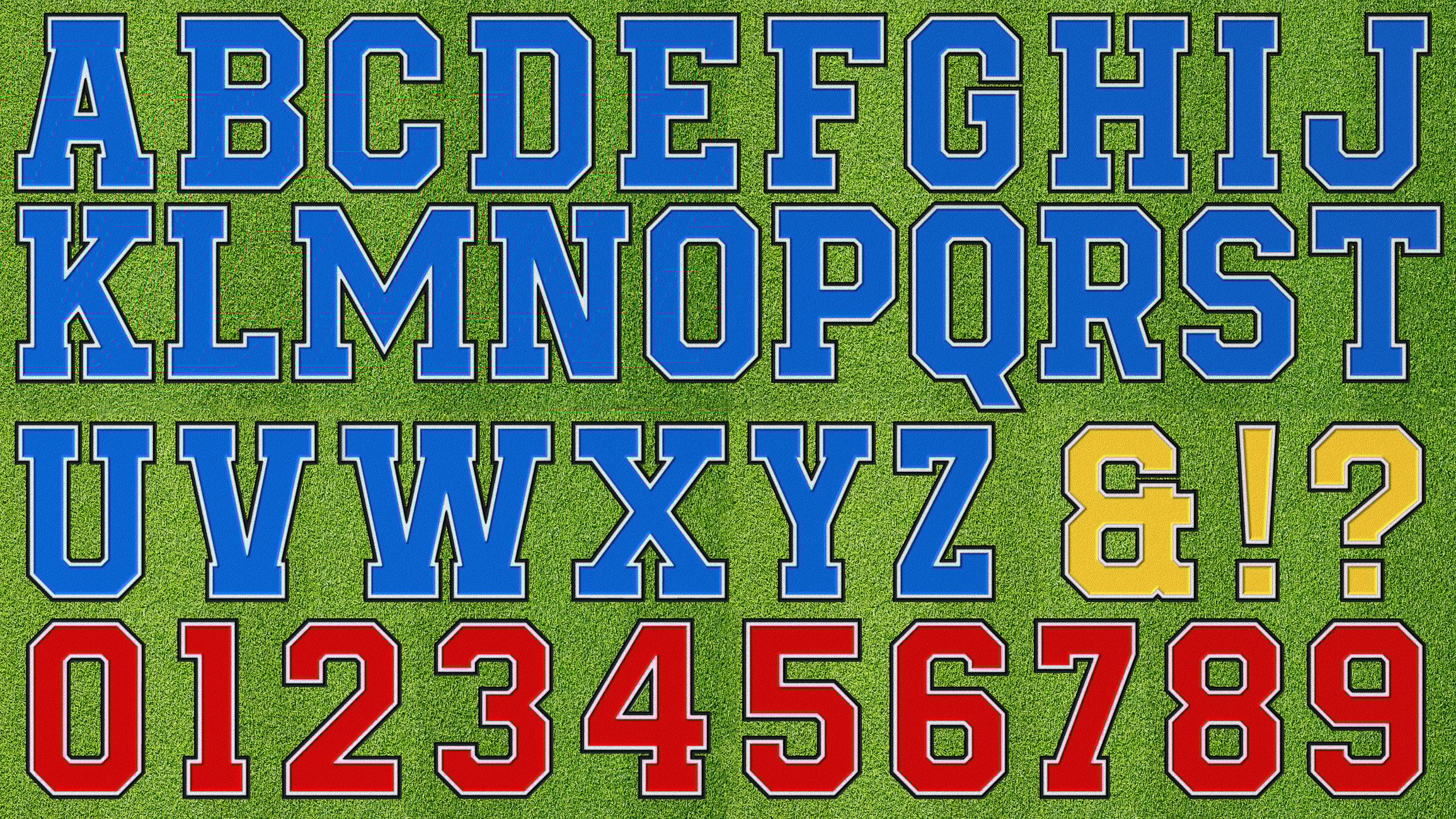 Varsity Patch Decals | Daz 3D