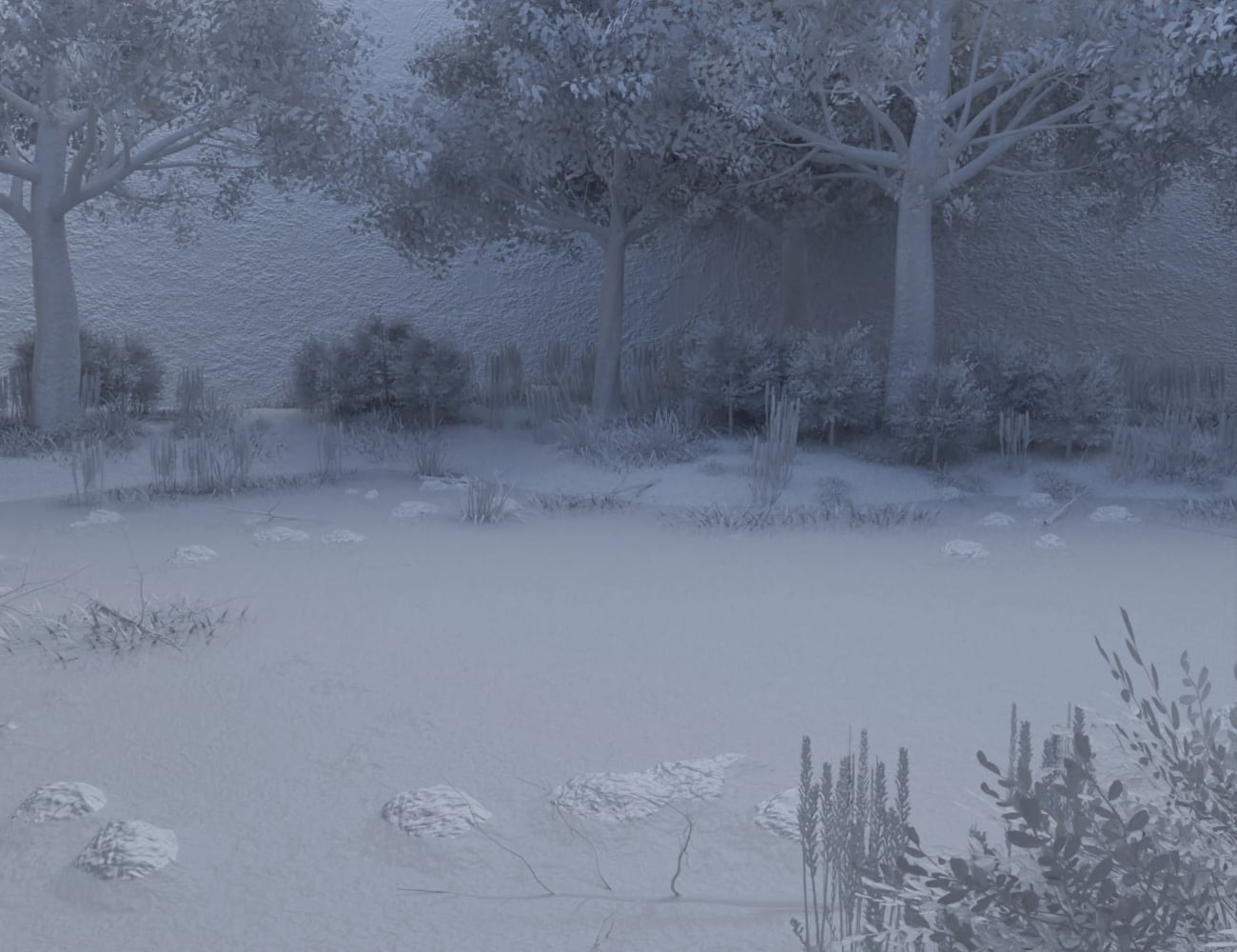 Flooded Terrain | Daz 3D