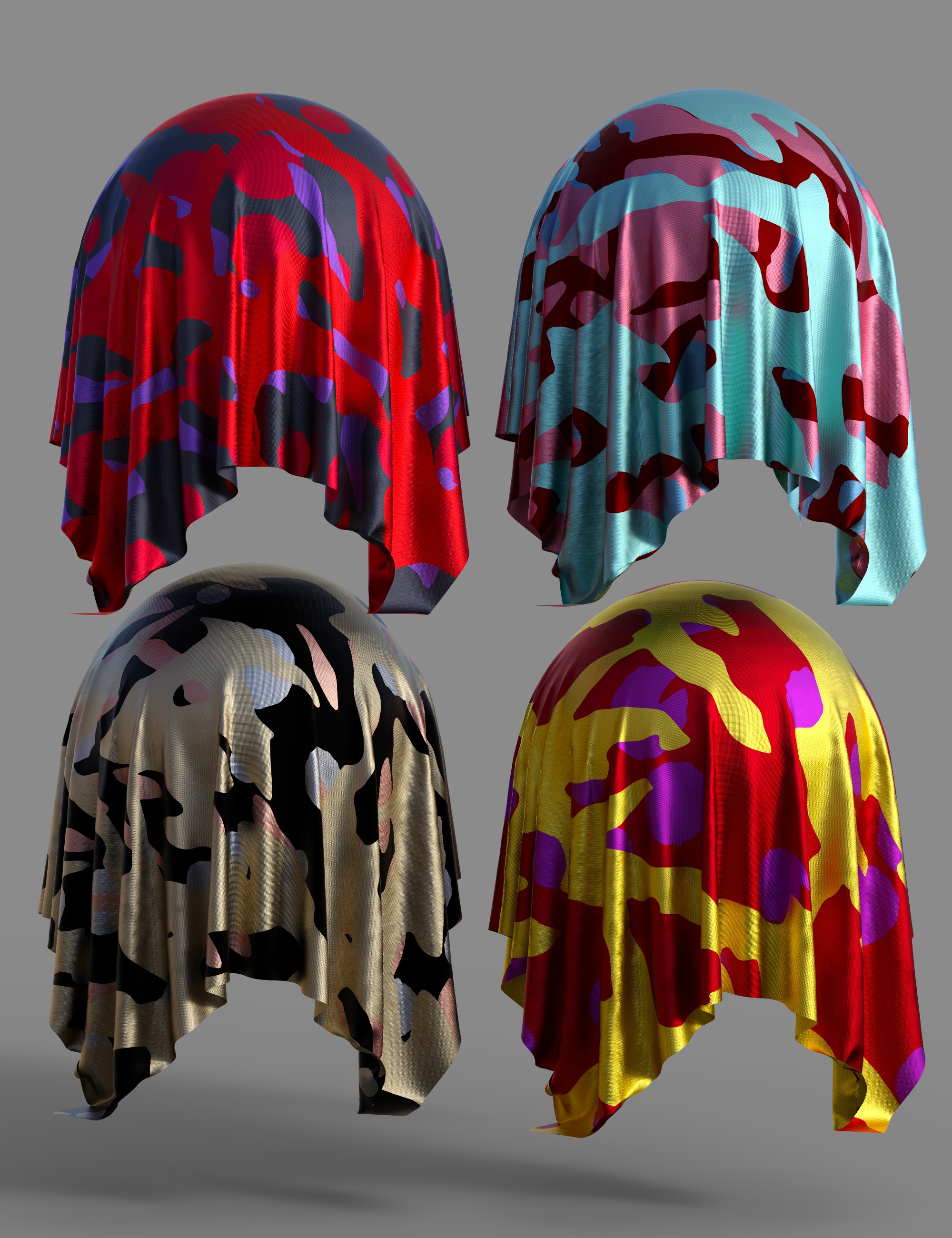 Abstract Gleam Fabric Iray Shaders | Daz 3D