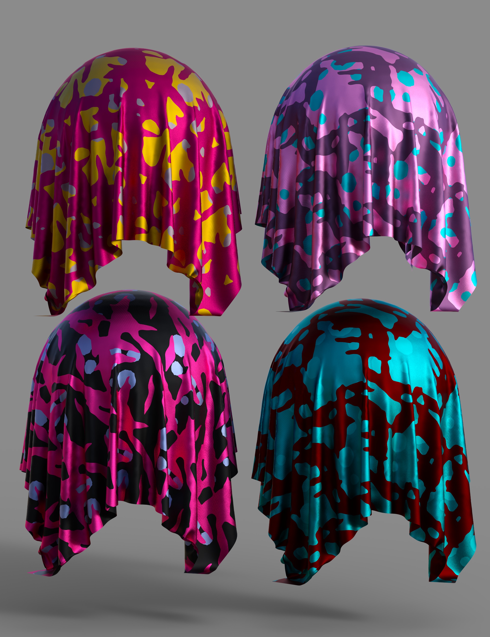 Abstract Gleam Fabric Iray Shaders | Daz 3D