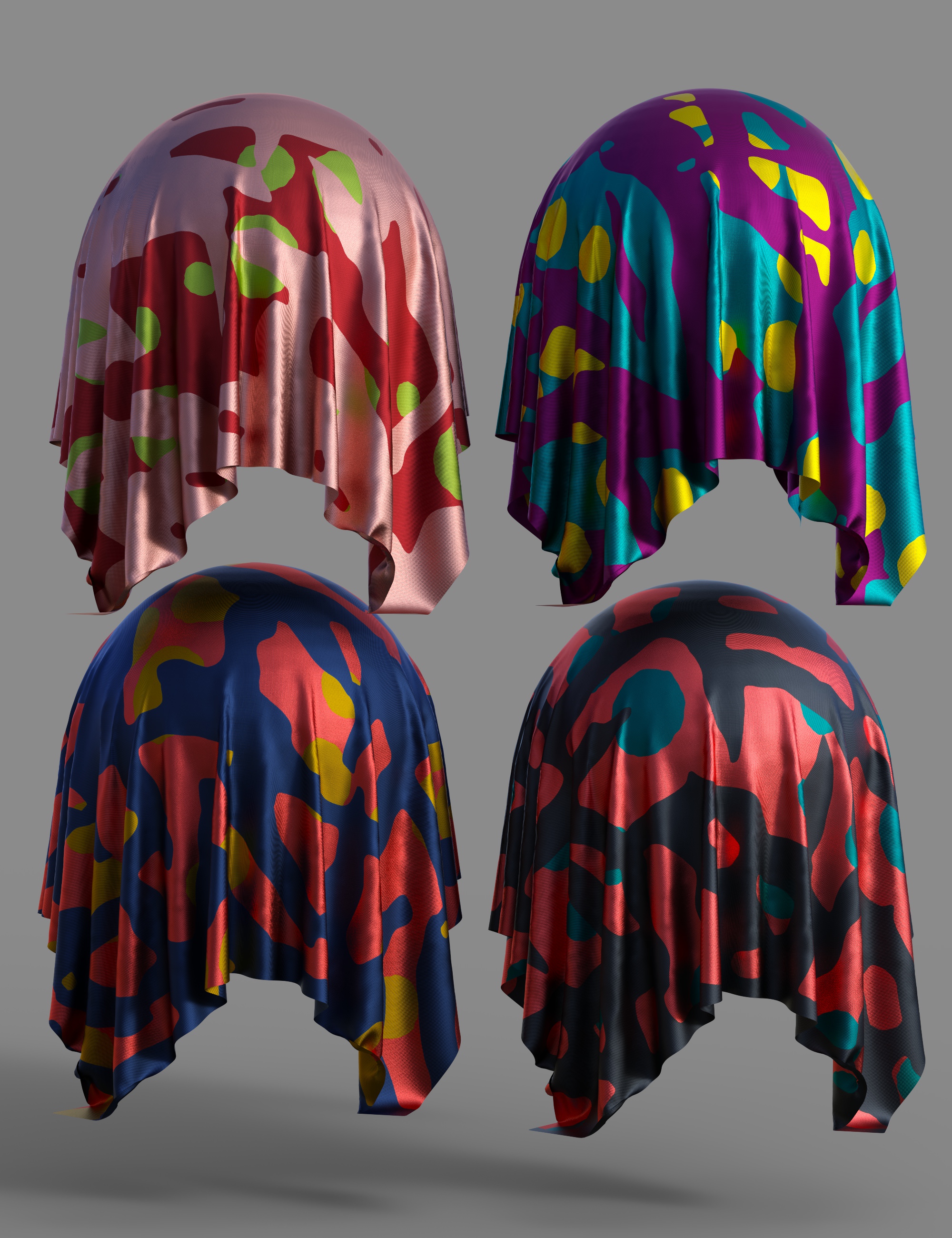 Abstract Gleam Fabric Iray Shaders | Daz 3D
