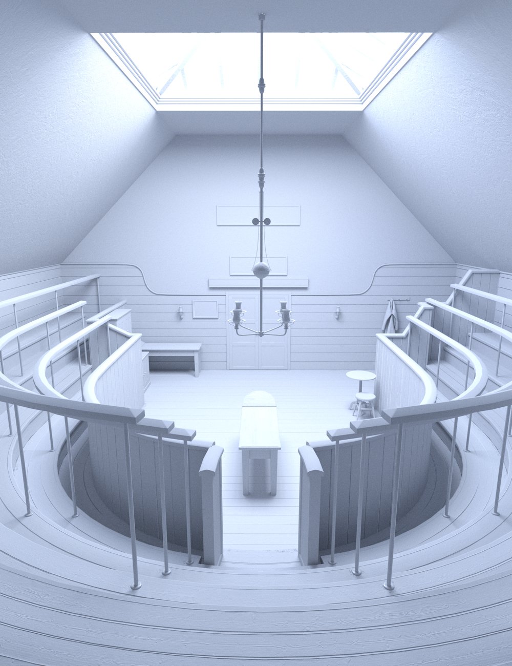 Victorian Operating Theatre | Daz 3D