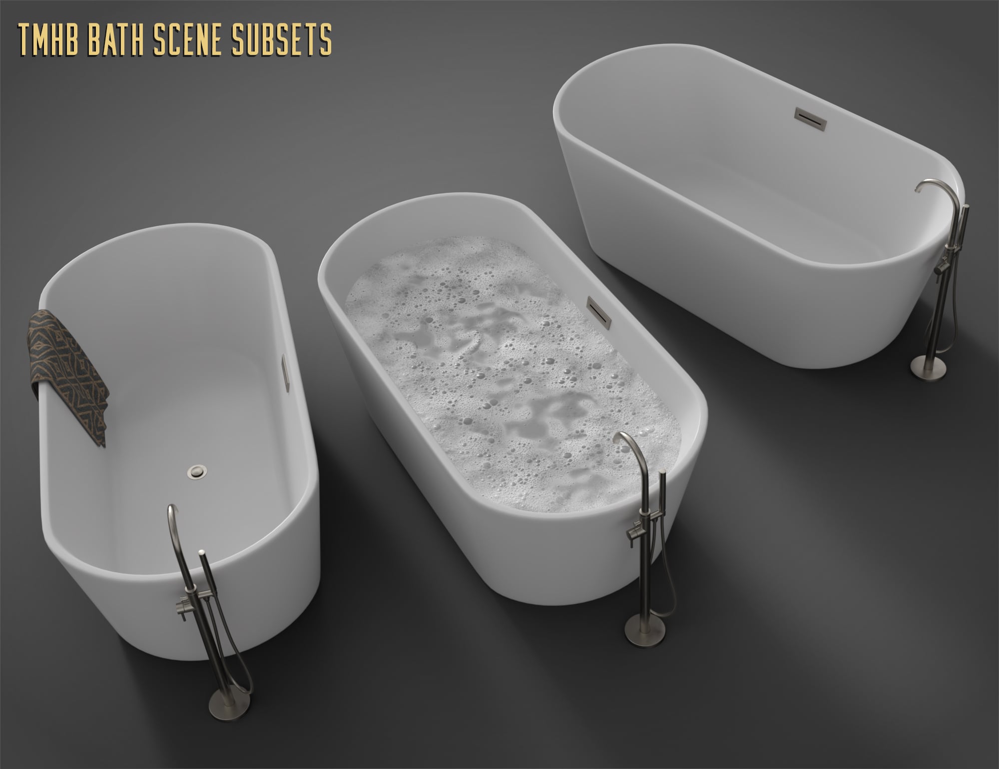 The Minimalist Home Bathroom | Daz 3D
