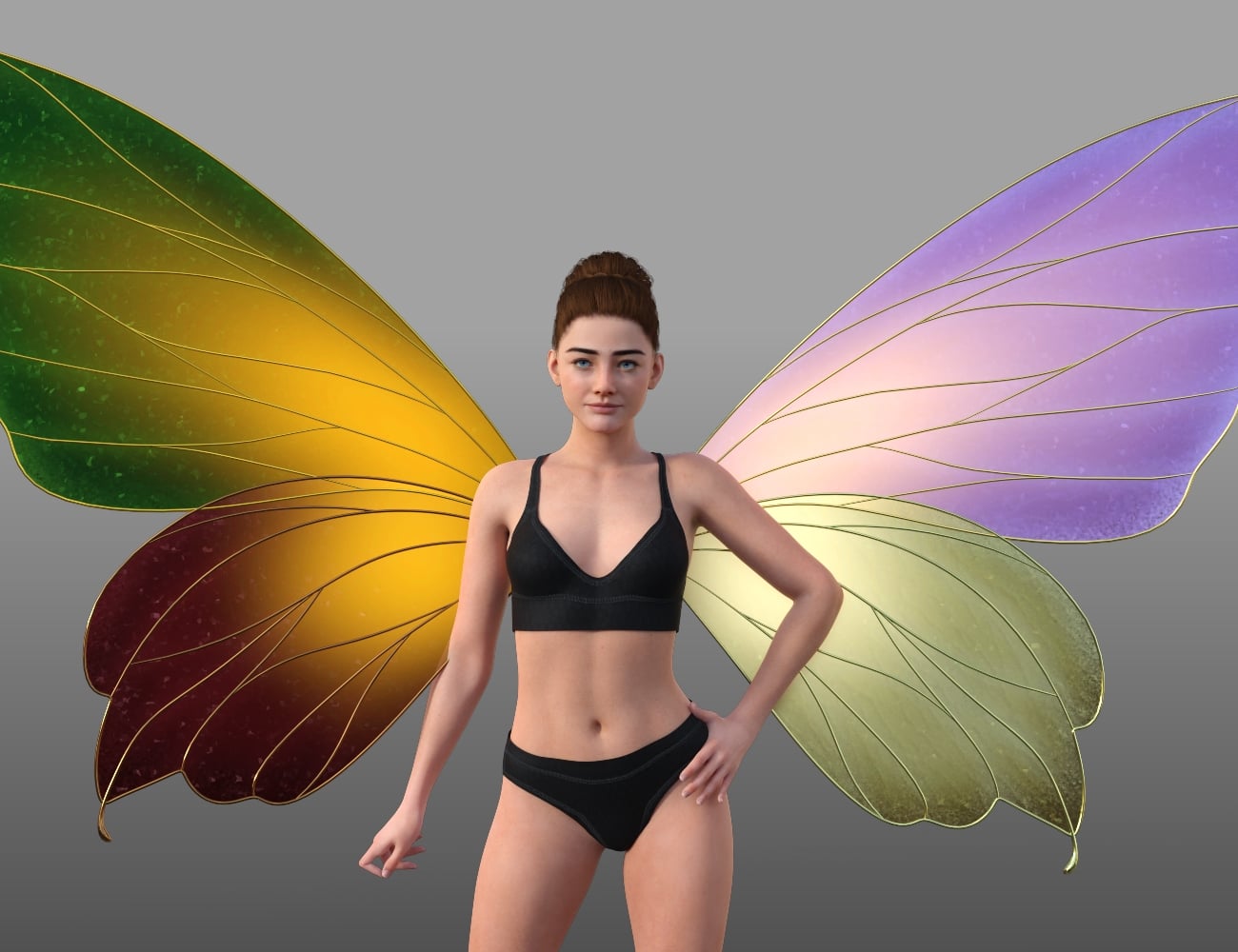 Aethereal Fairy Wings for Genesis 9 and 8 | Daz 3D