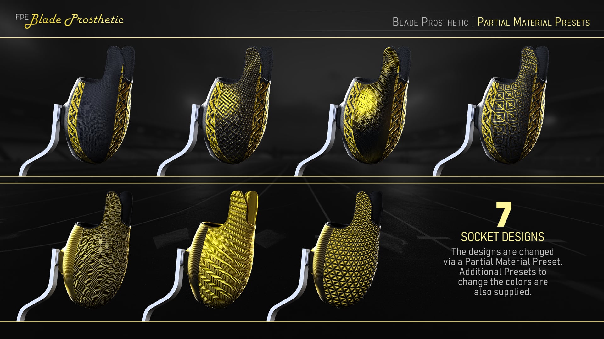 FPE Blade Prosthetic for Genesis 9 | Daz 3D