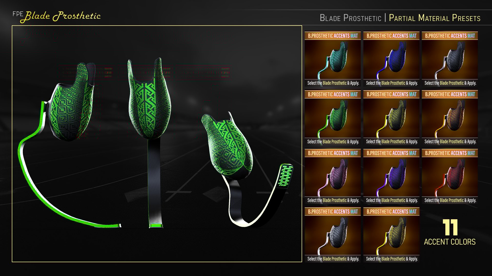 FPE Blade Prosthetic for Genesis 9 | Daz 3D