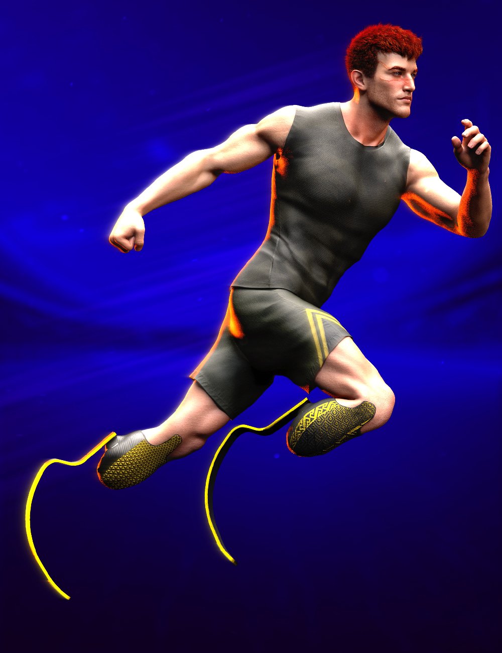 FPE Blade Prosthetic for Genesis 9 | Daz 3D