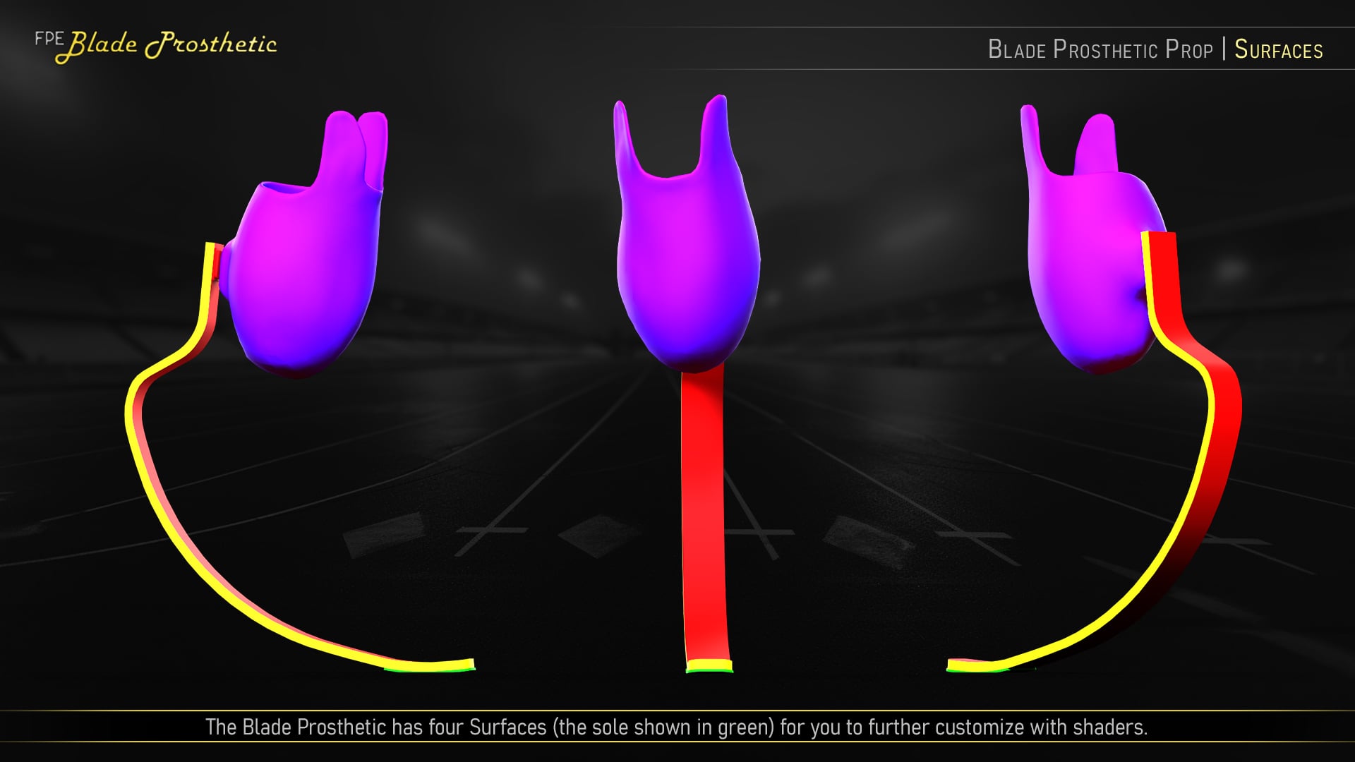 FPE Blade Prosthetic for Genesis 9 | Daz 3D