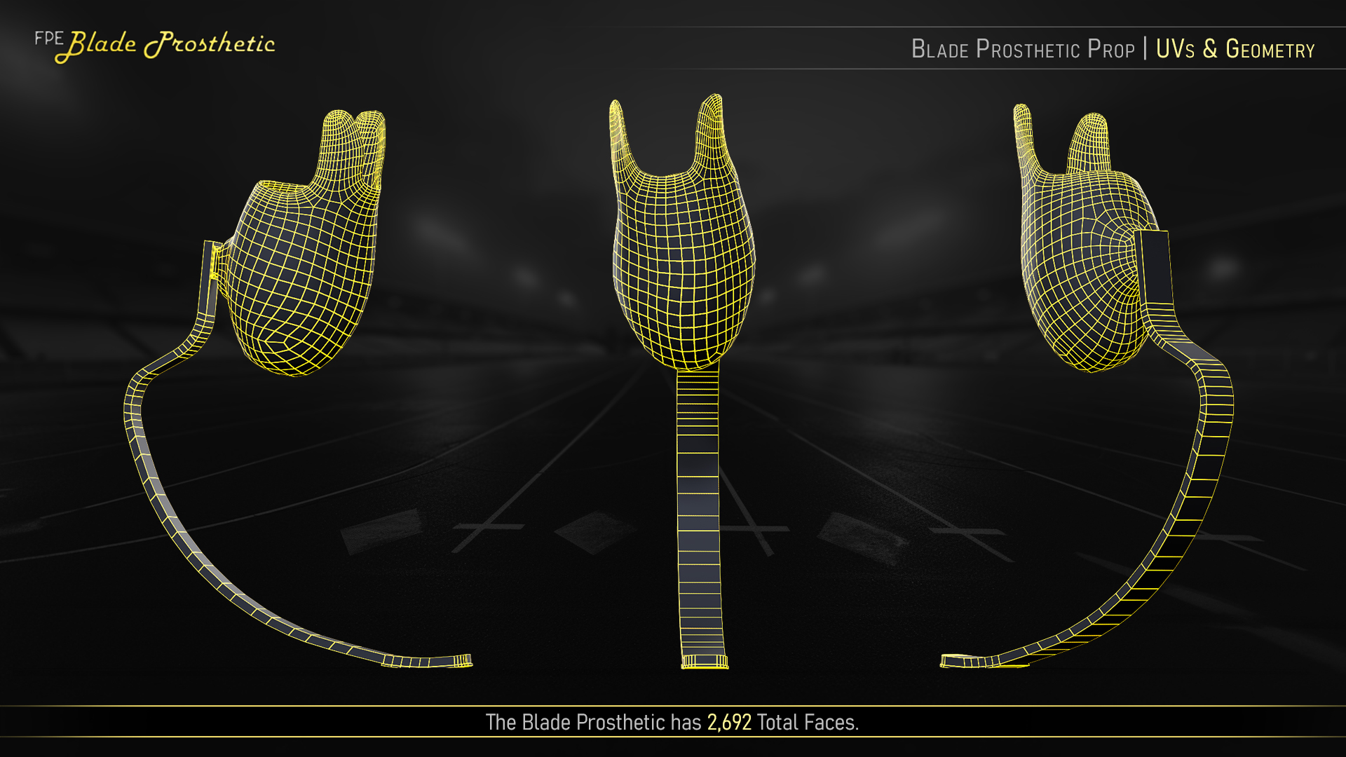 FPE Blade Prosthetic for Genesis 9 | Daz 3D