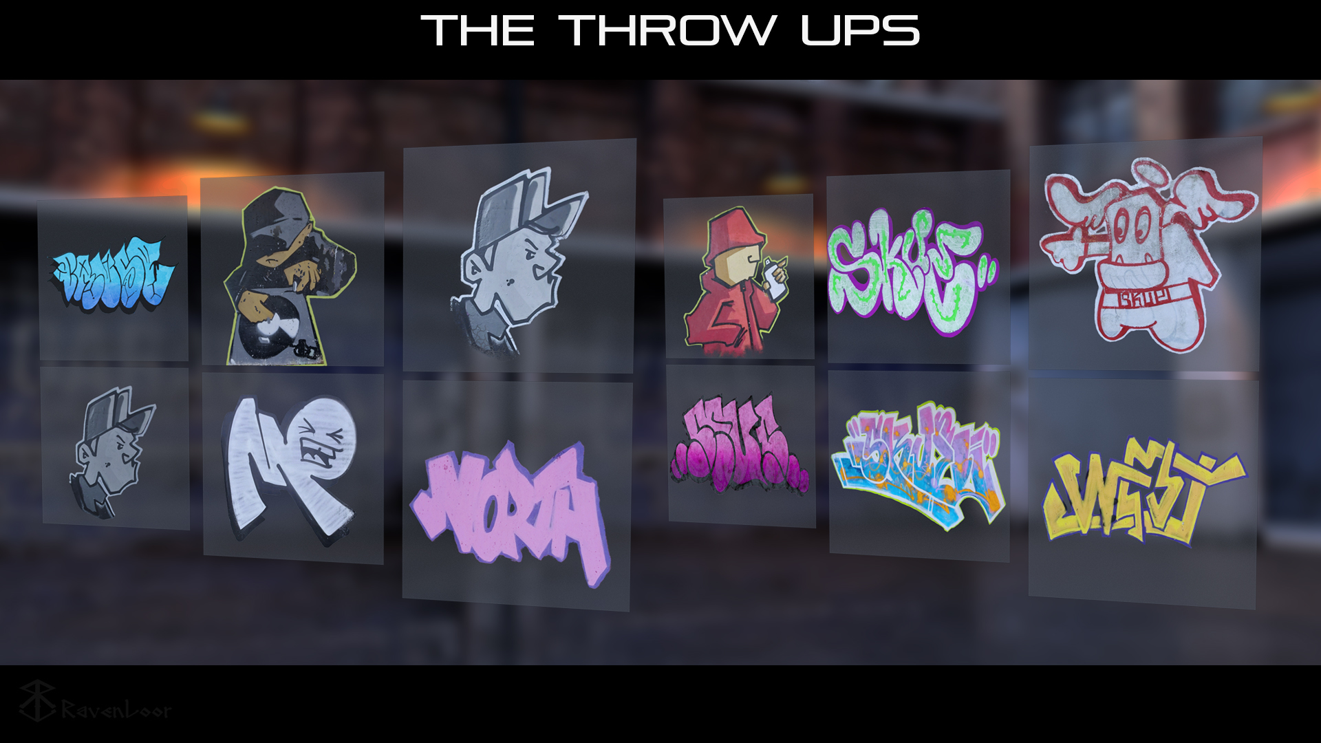 RL Graffiti Tags 2 | Daz 3D