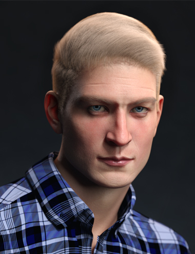 CGI Emerson Character and Hair for Genesis 9 | Daz 3D