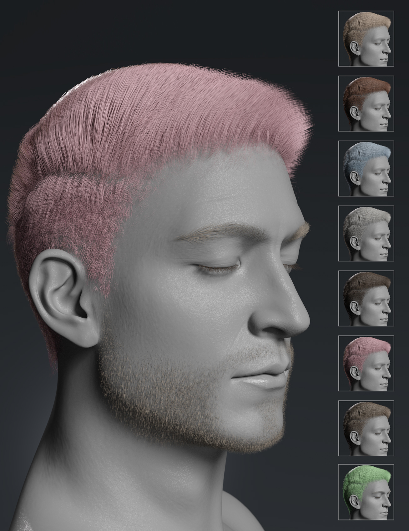 CGI Emerson Character and Hair for Genesis 9 | Daz 3D