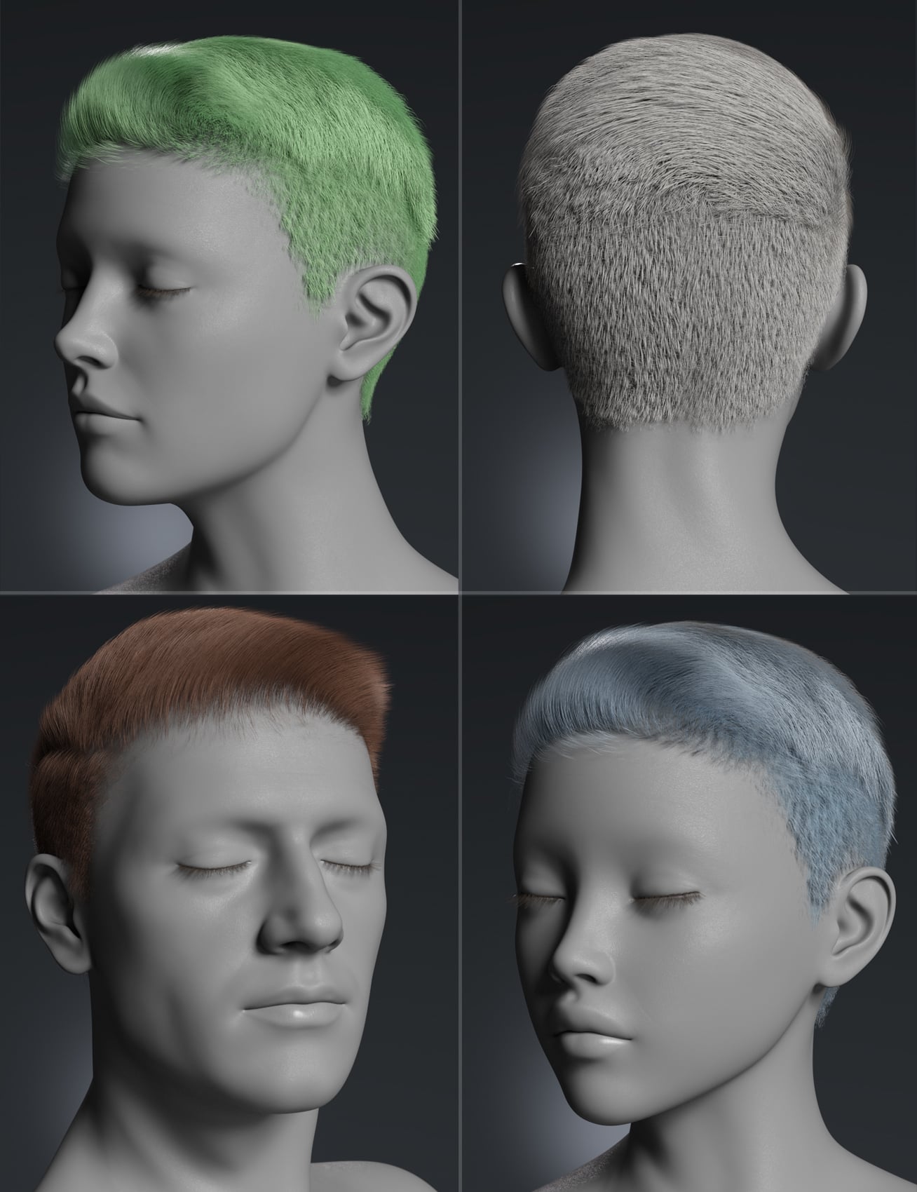 CGI Emerson Character and Hair for Genesis 9 | Daz 3D