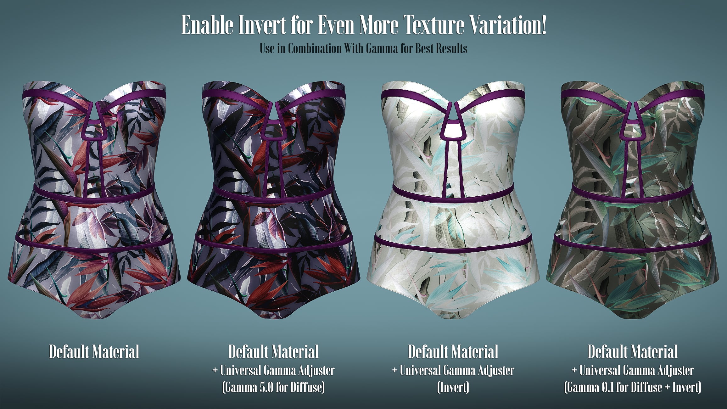 Universal Gamma Adjuster | Daz 3D