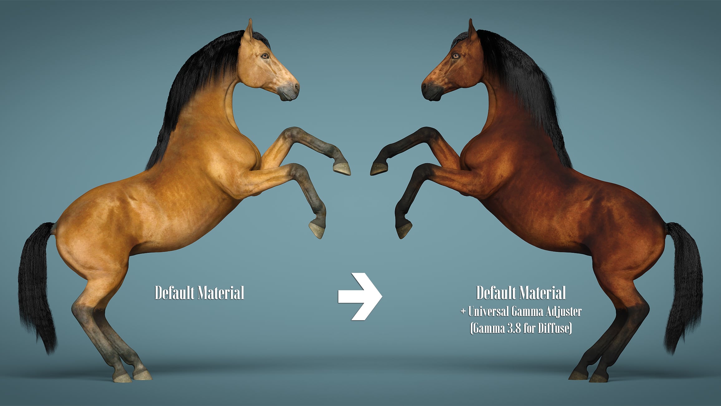 Universal Gamma Adjuster | Daz 3D