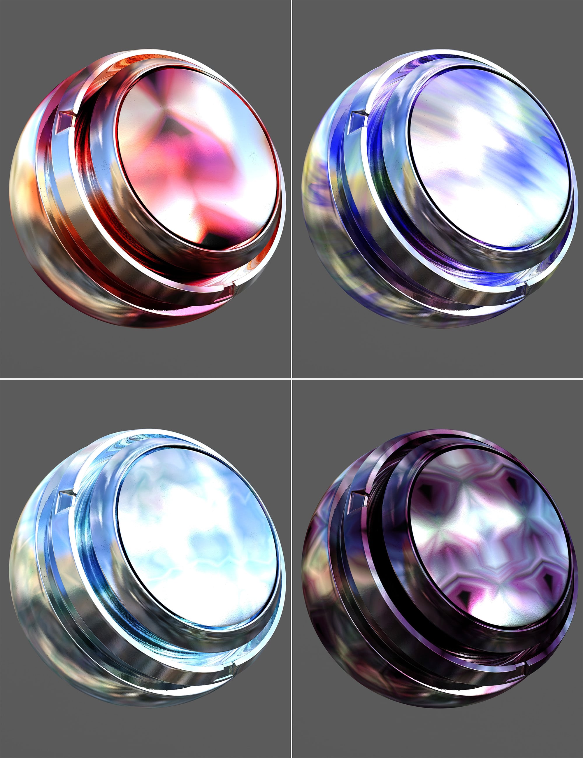 FaeFerro Metal Iray Shaders | Daz 3D