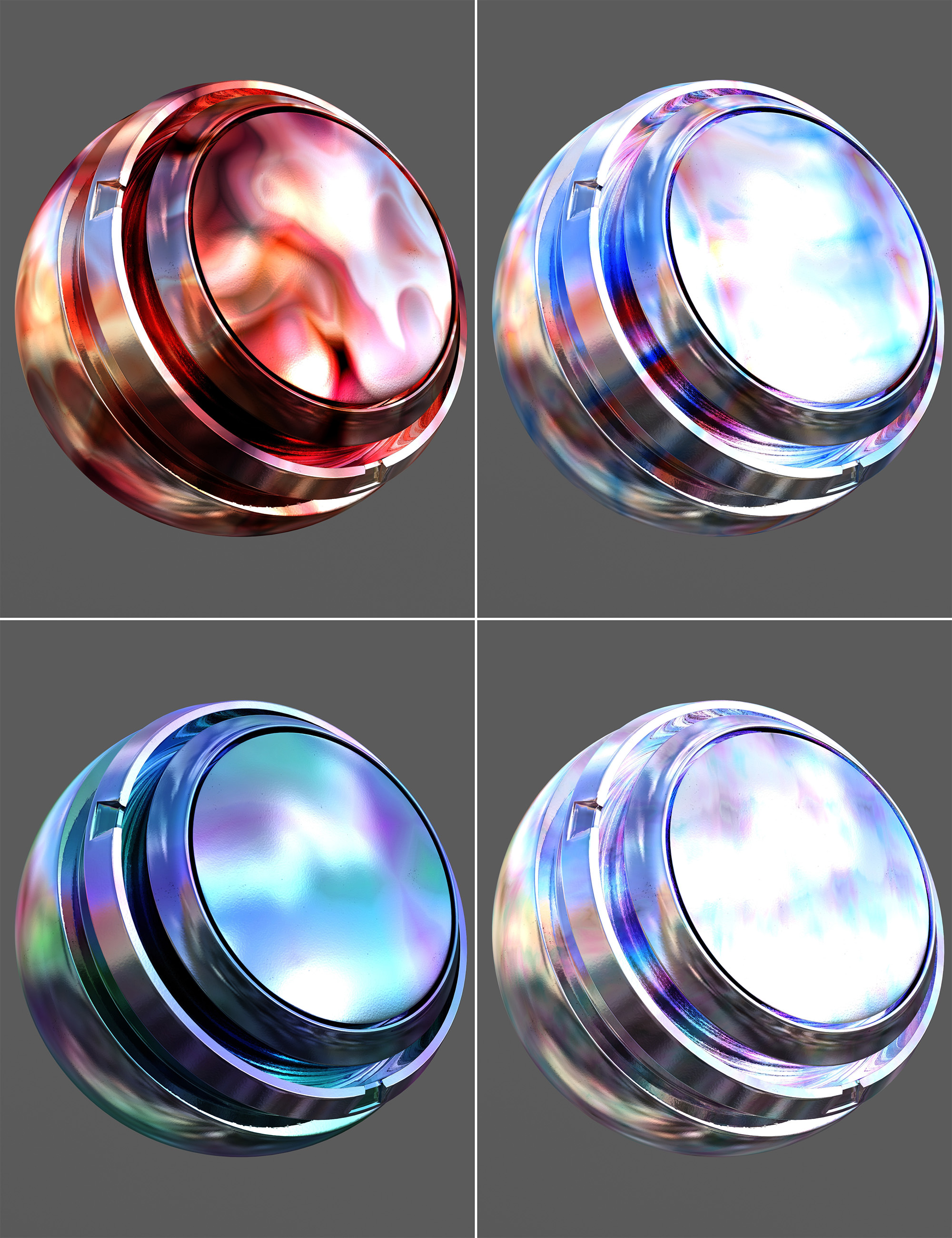 FaeFerro Metal Iray Shaders | Daz 3D