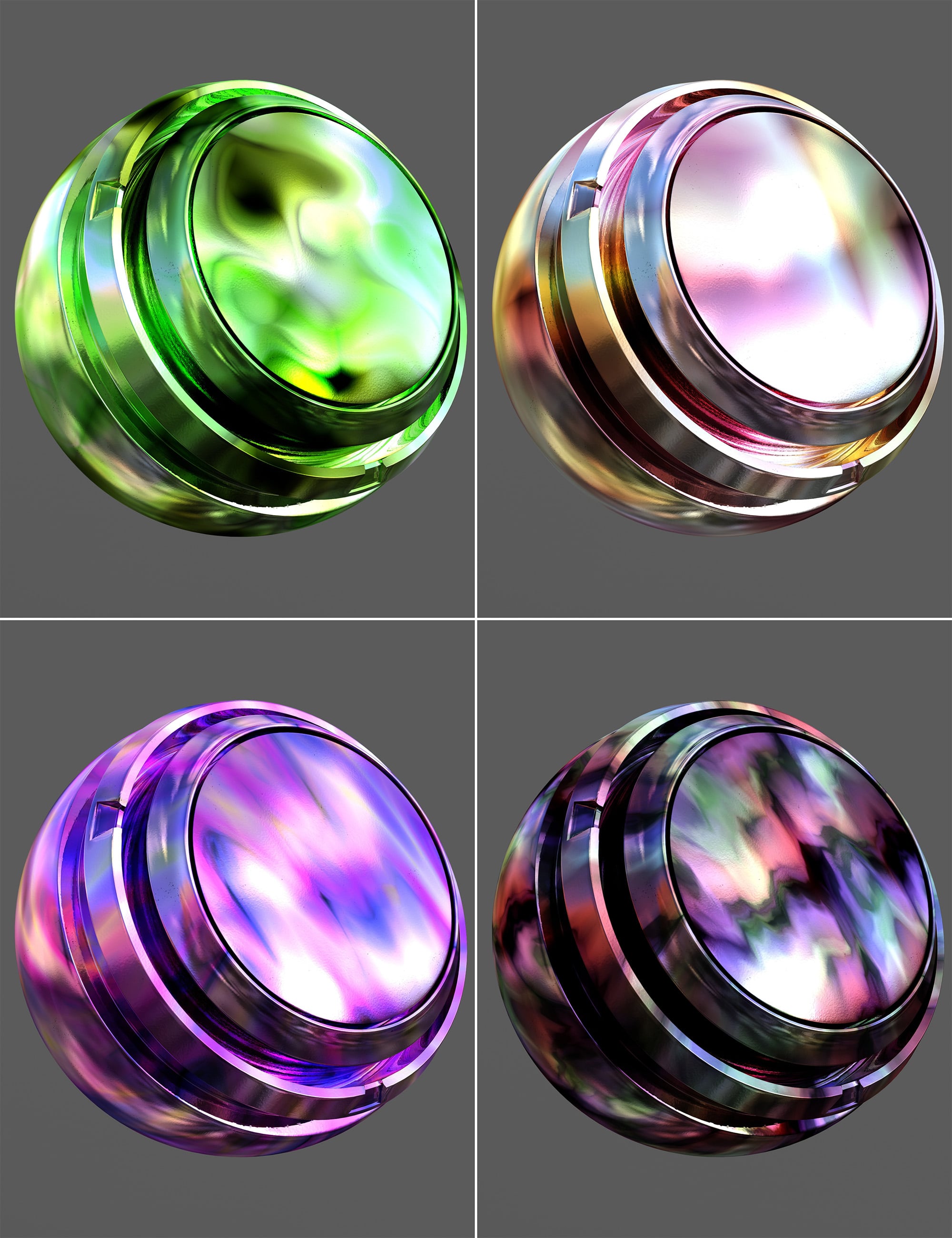FaeFerro Metal Iray Shaders | Daz 3D