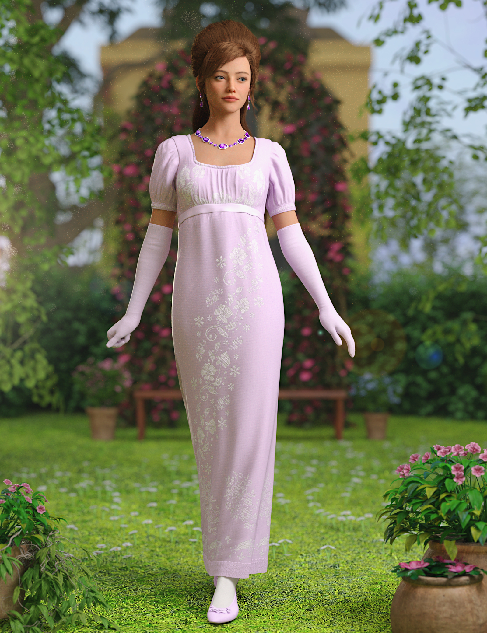 dForce Regency Outfit for Genesis 9 | Daz 3D
