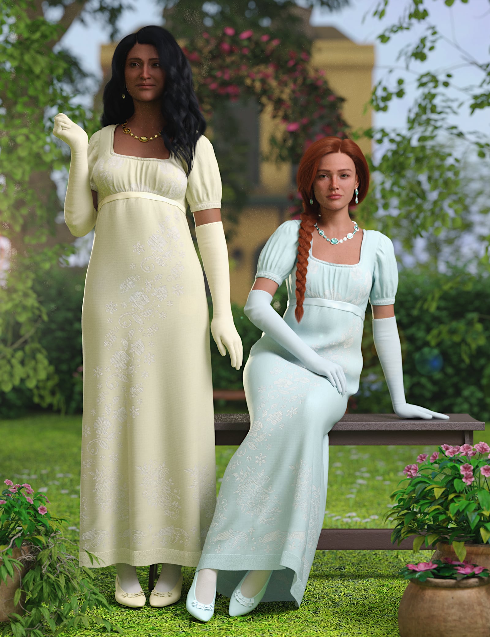 dForce Regency Outfit for Genesis 9 | Daz 3D