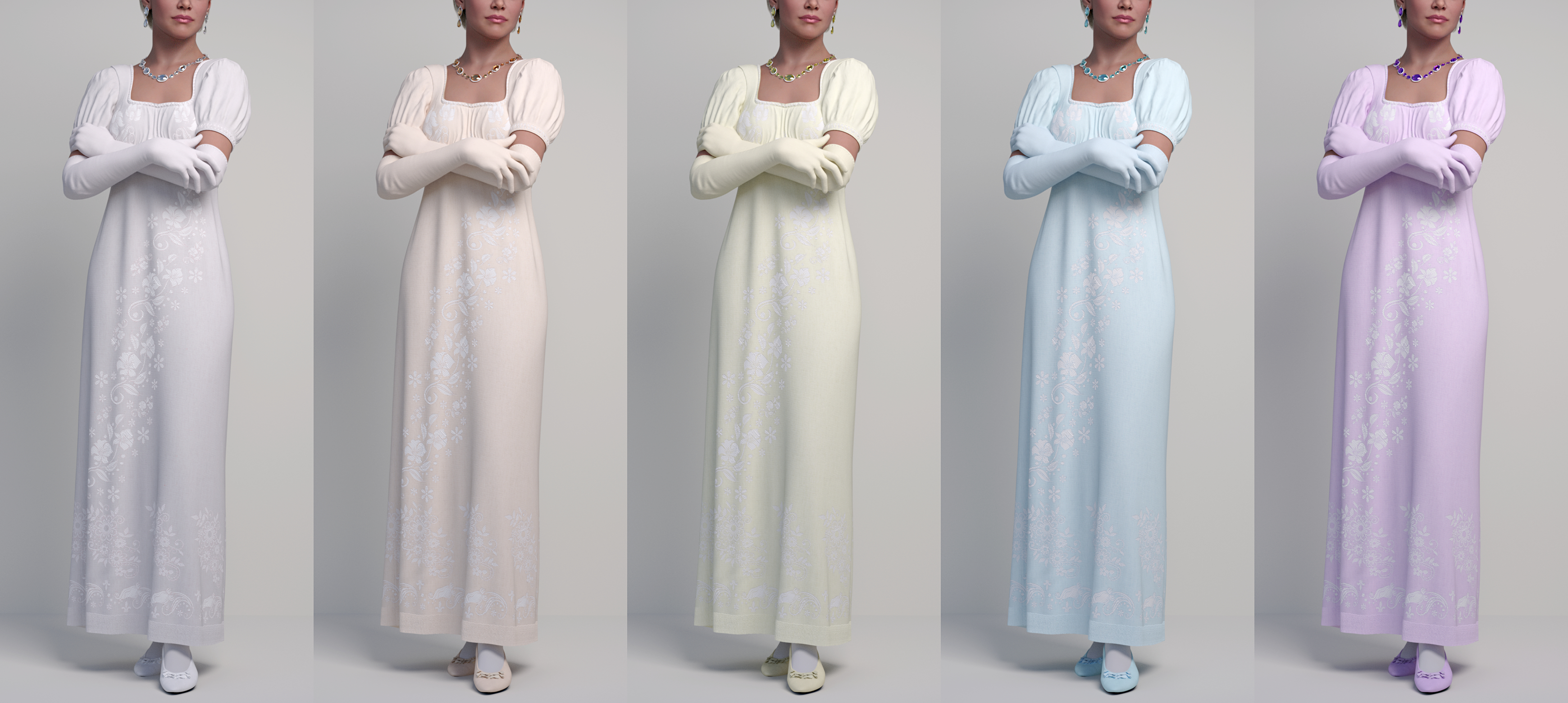 dForce Regency Outfit for Genesis 9 | Daz 3D