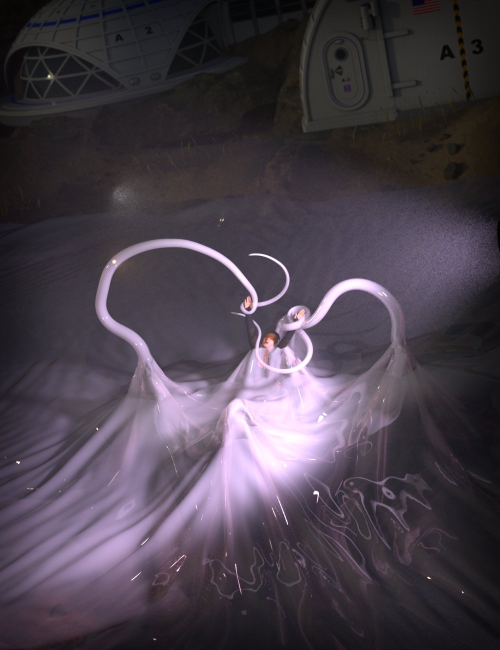 MASY dForce Slime Pit | Daz 3D