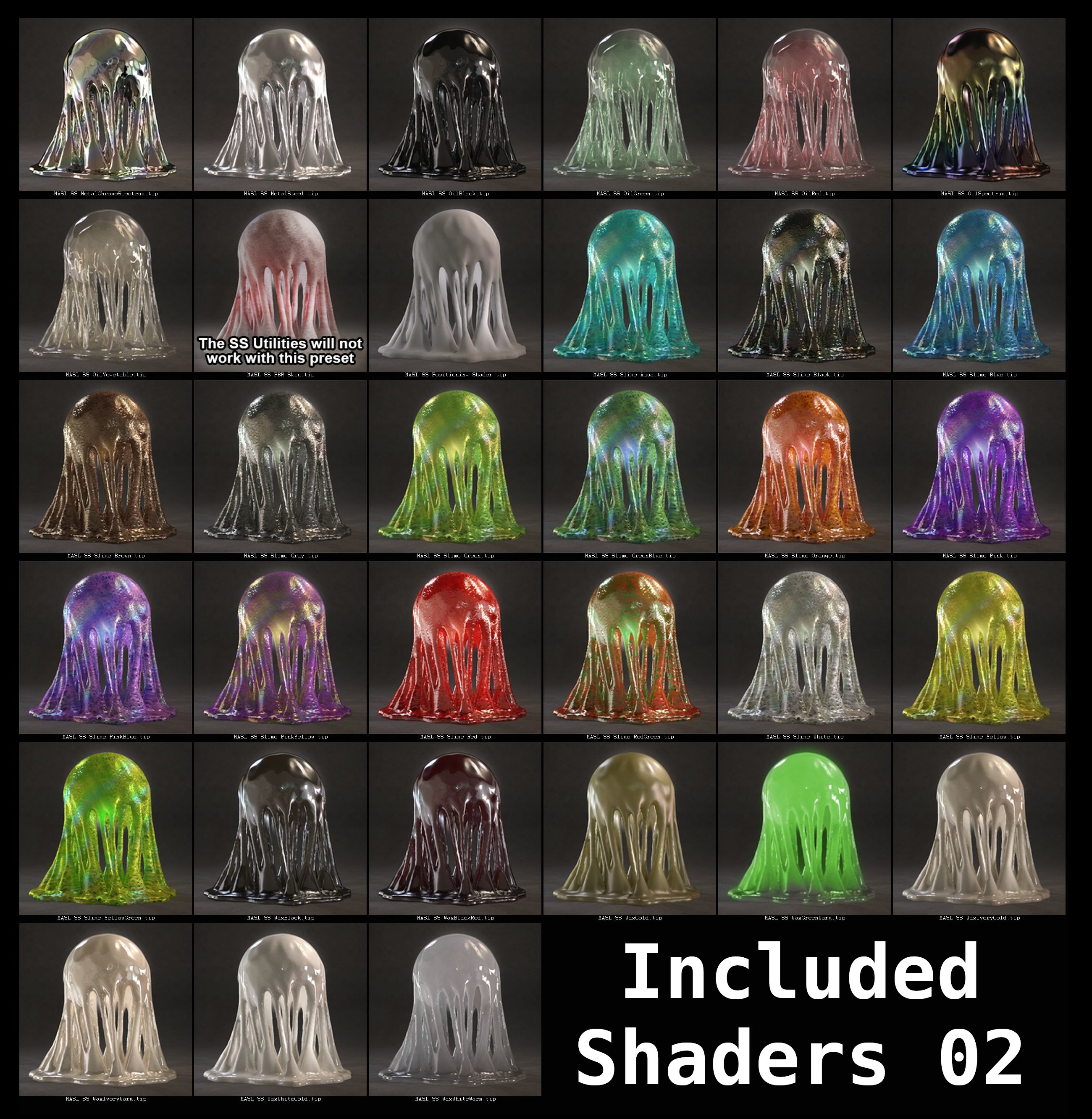 MASY dForce Slime Pit | Daz 3D