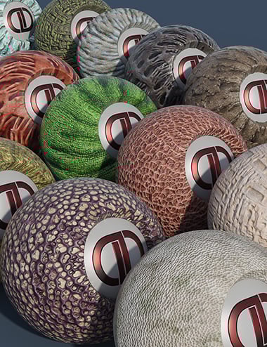 DD PBR Alien Rock Shaders for Iray Vol 3 | Daz 3D