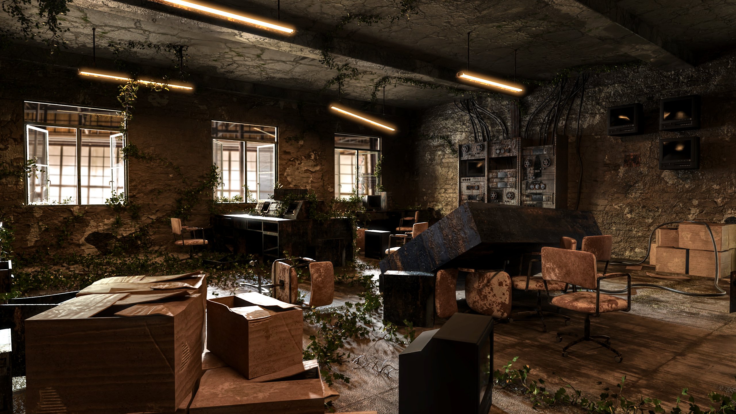 Obsolete Server Room | Daz 3D