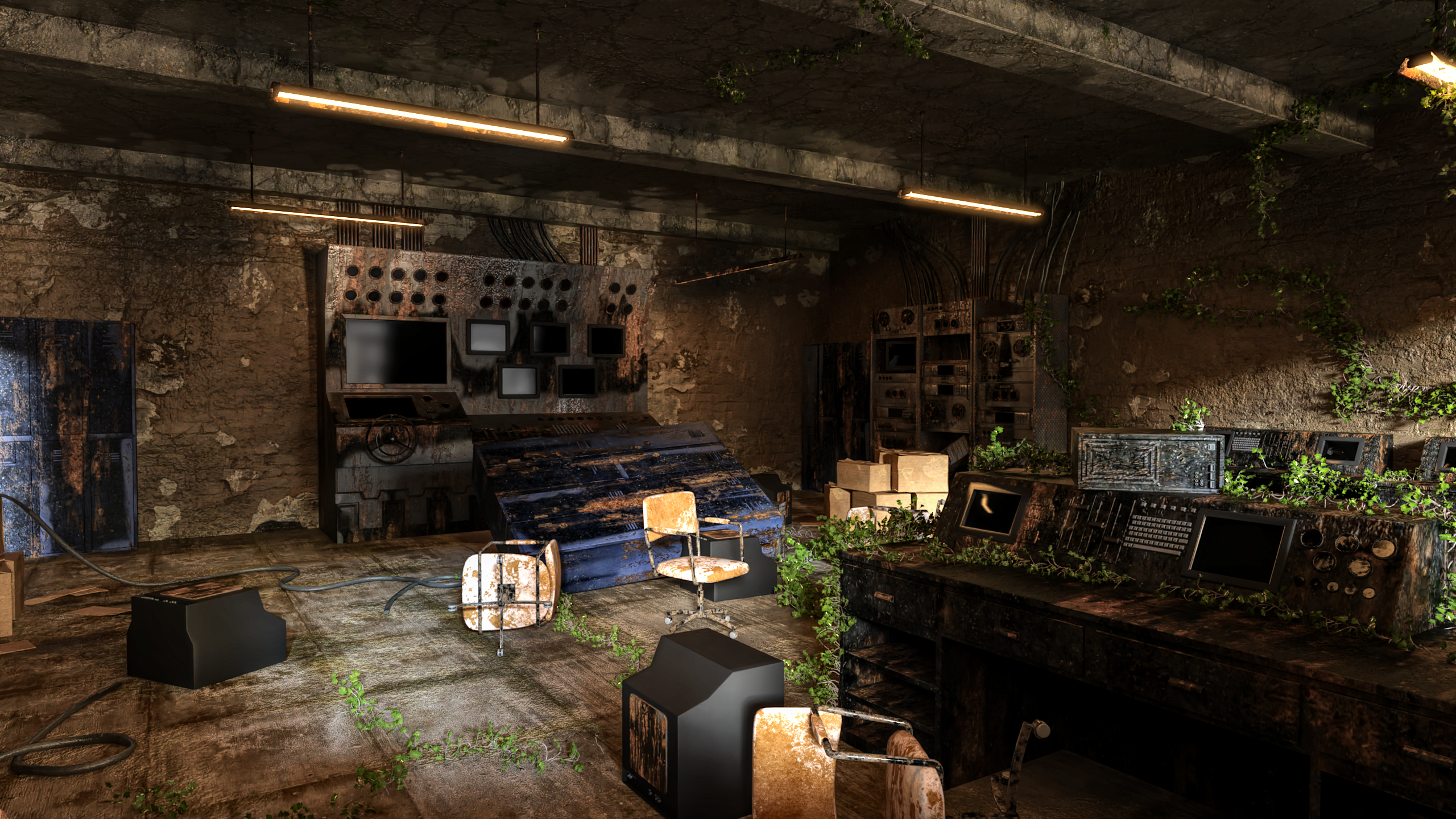 Obsolete Server Room | Daz 3D