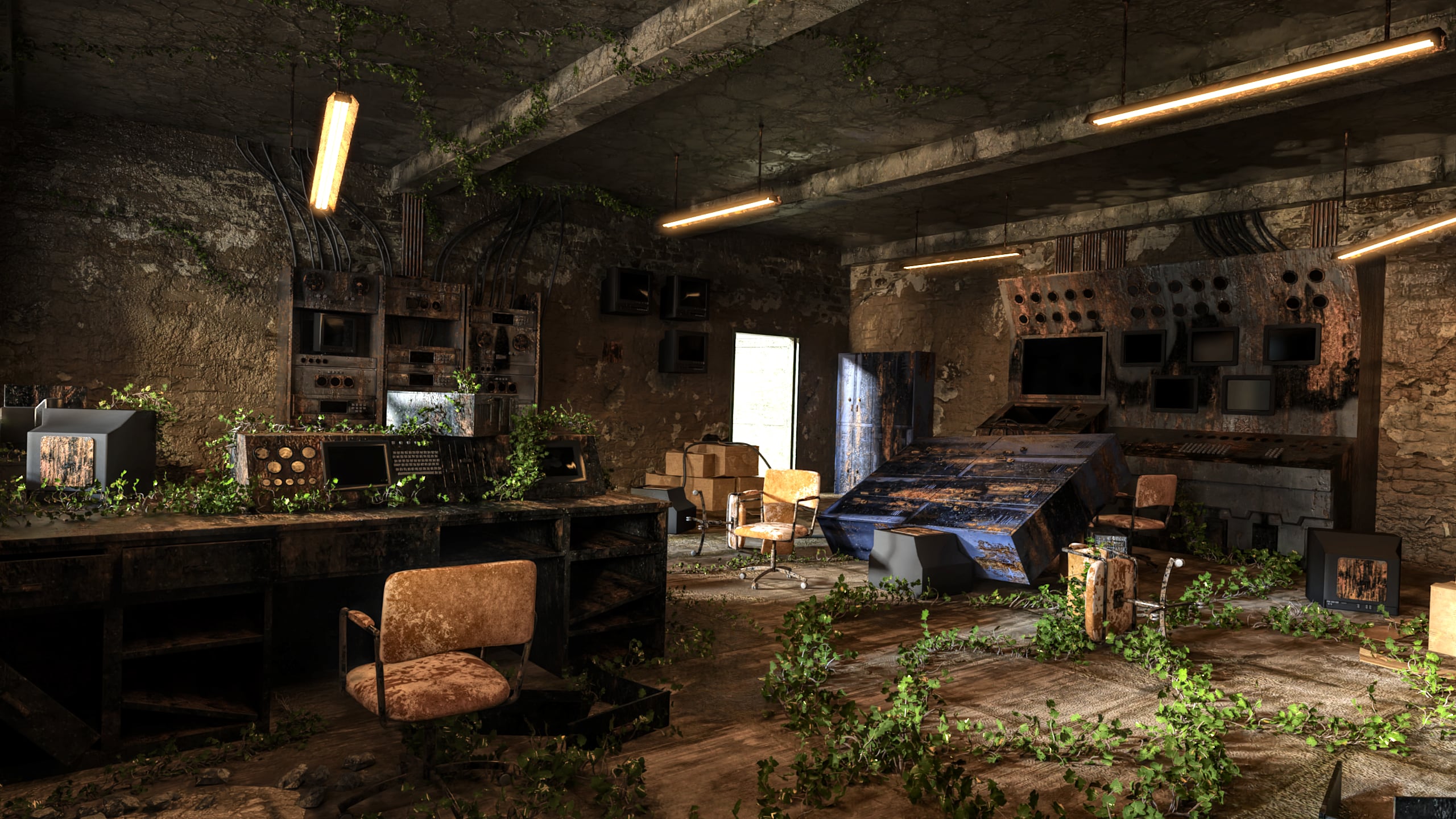 Obsolete Server Room | Daz 3D