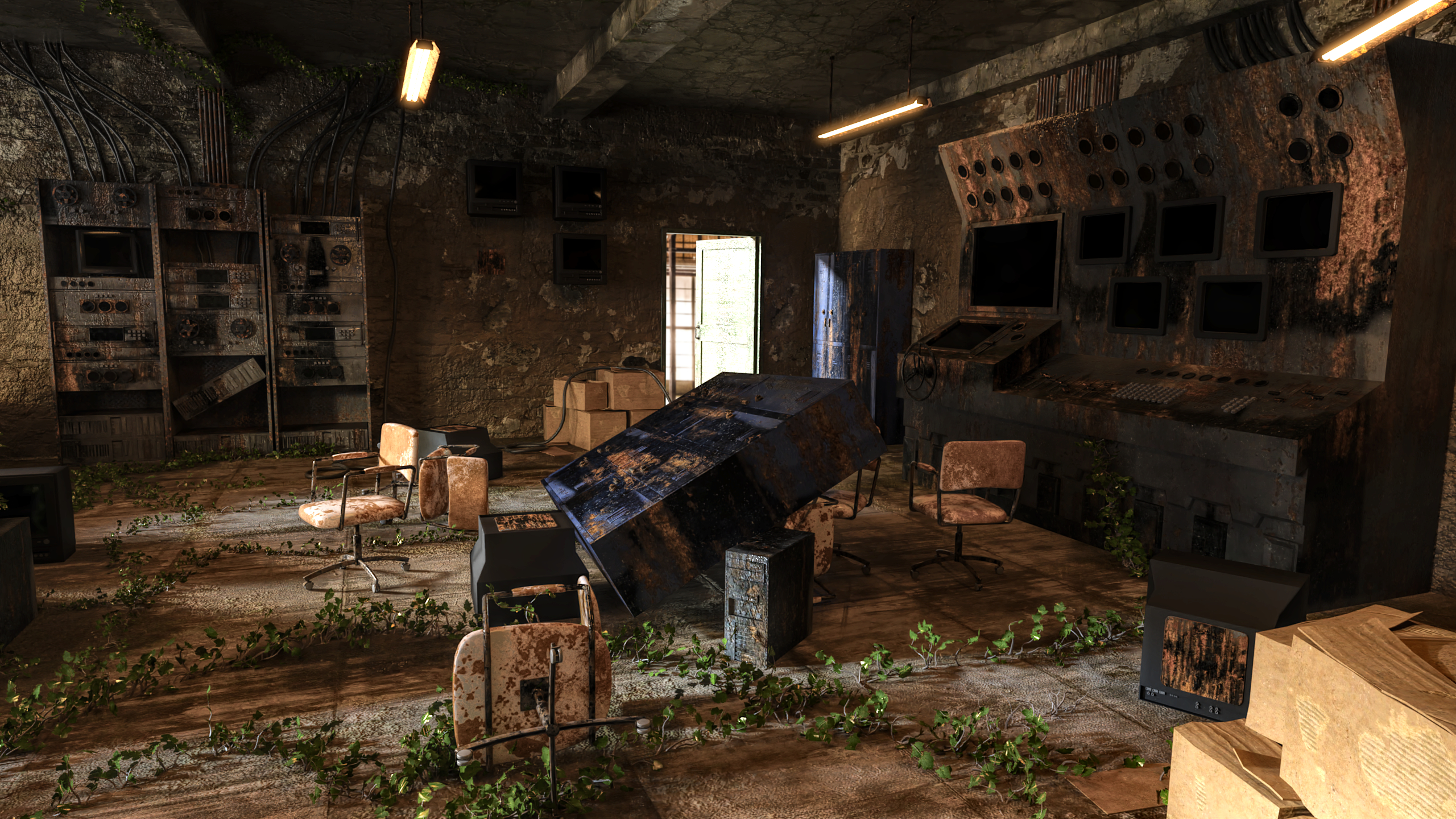Obsolete Server Room | Daz 3D