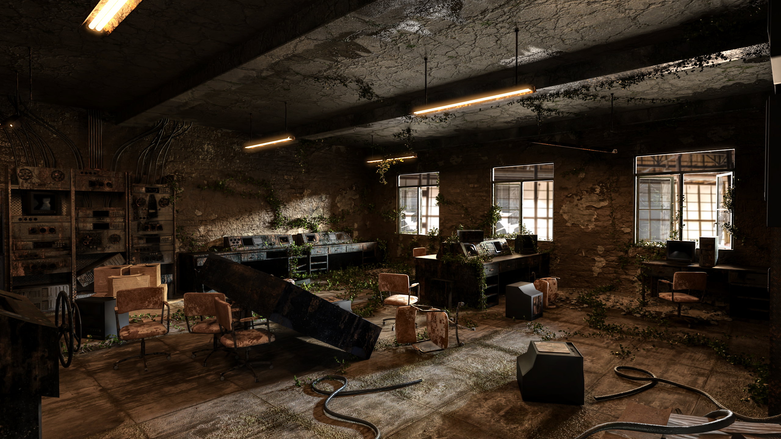 Obsolete Server Room | Daz 3D