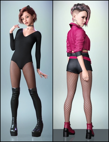 Doll Poses 2 for Josie 9, Ally 9, Genesis 9 Feminine and Genesis 8 Female | Daz 3D