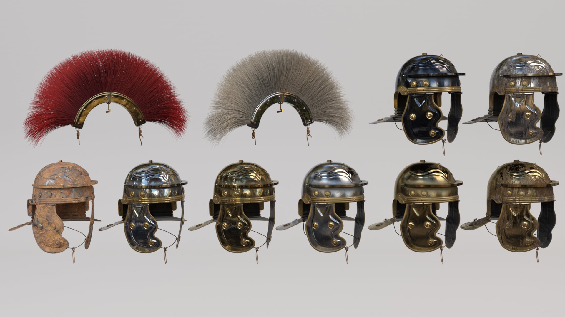 Roman Legionary Outfit Texture Add-on | Daz 3D