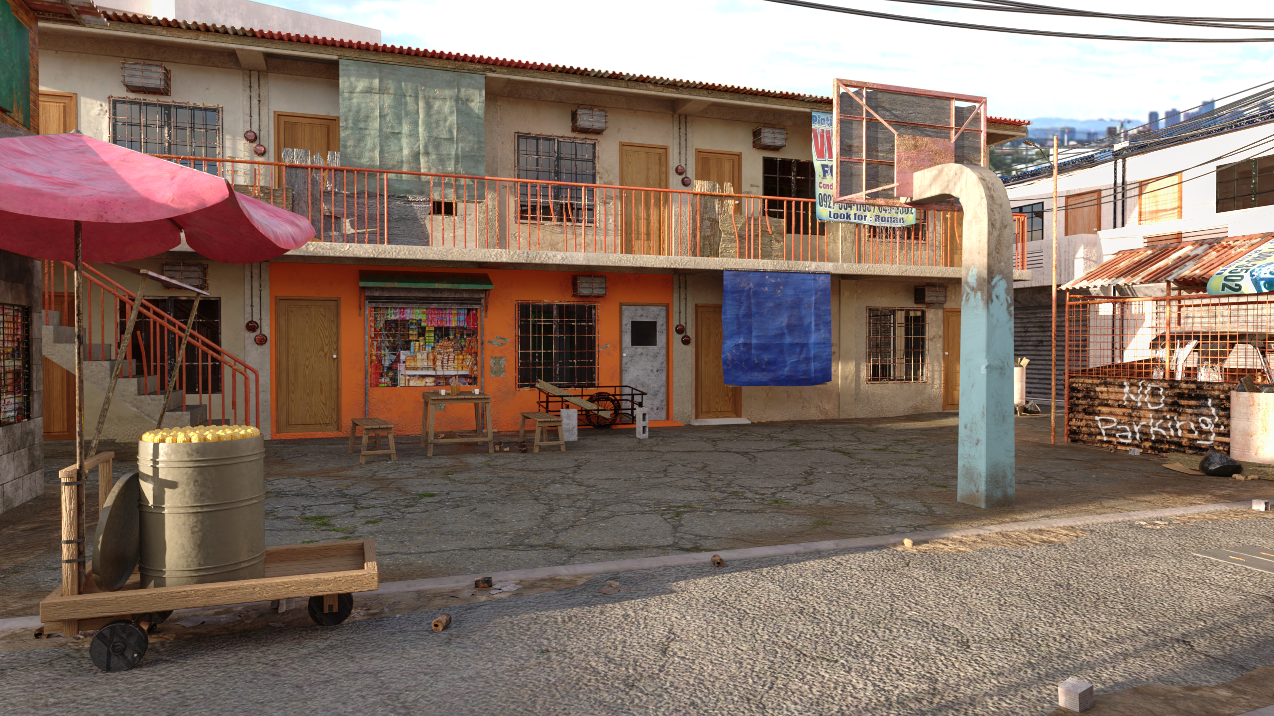 Street of Tondo 2 | Daz 3D