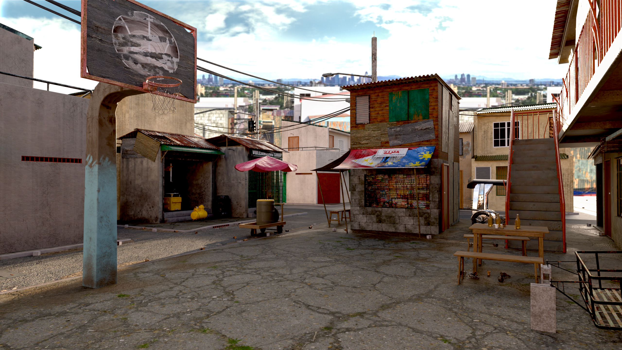 Street of Tondo 2 | Daz 3D