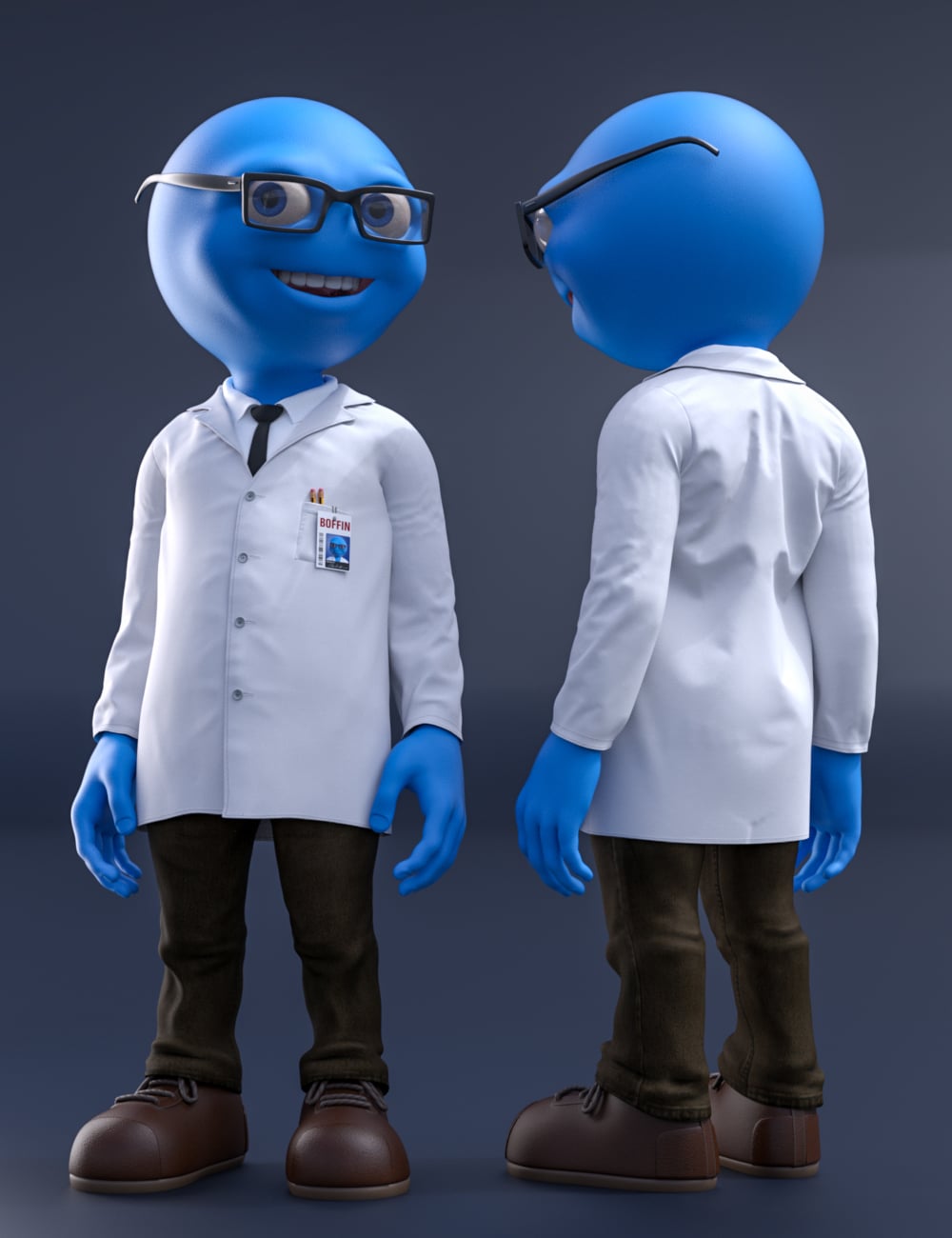 Boffin for Mister Bobble | Daz 3D