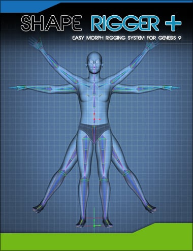 Shape Rigger Plus Genesis 9 Edition | Daz 3D