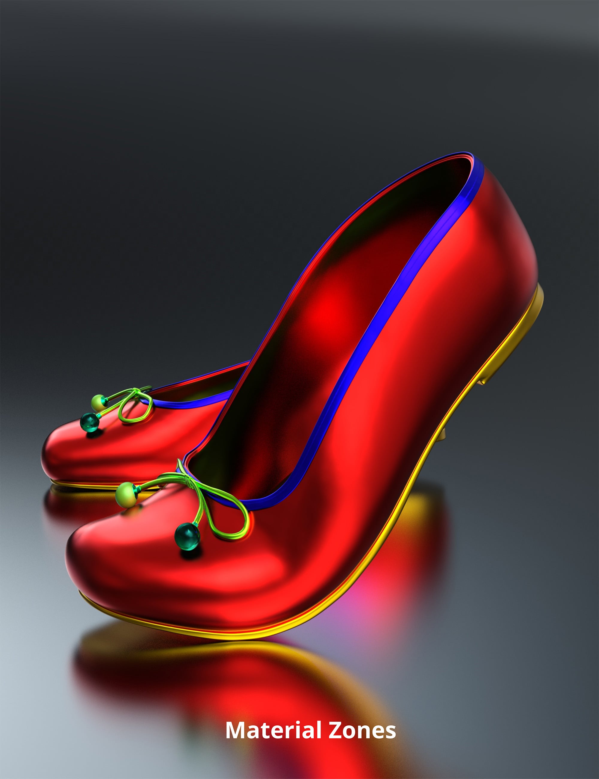 Twinkletoe Flats for Genesis 9 | Daz 3D