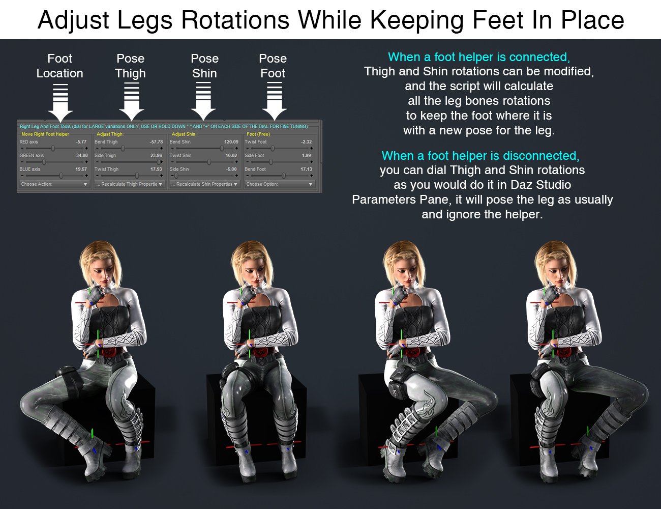 Ultimate Pose Master For Genesis 9 | Daz 3D