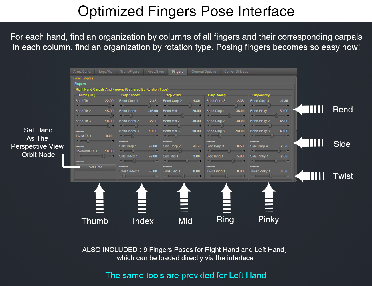 Ultimate Pose Master For Genesis 9 | Daz 3D