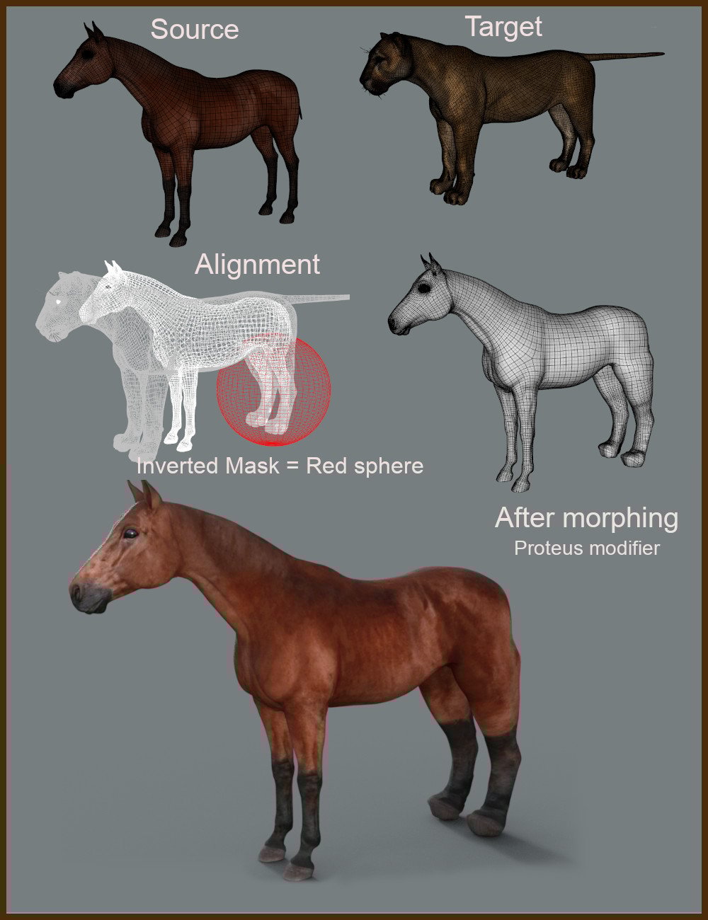 Proteus: Level Set Morphing | Daz 3D