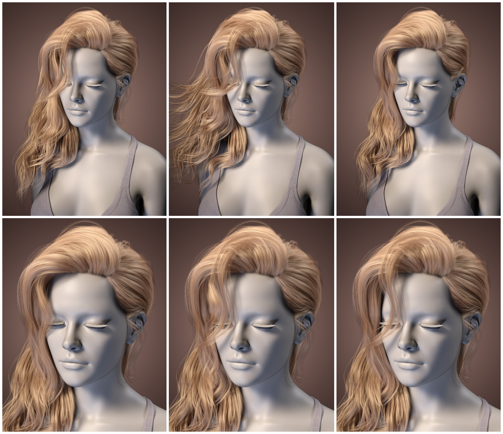 FE Surtr Hair for Genesis 9 | Daz 3D