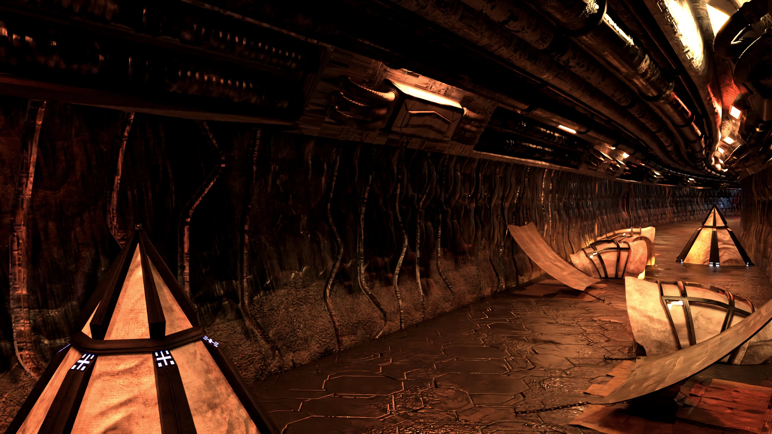 Future Underground Tunnel | Daz 3D