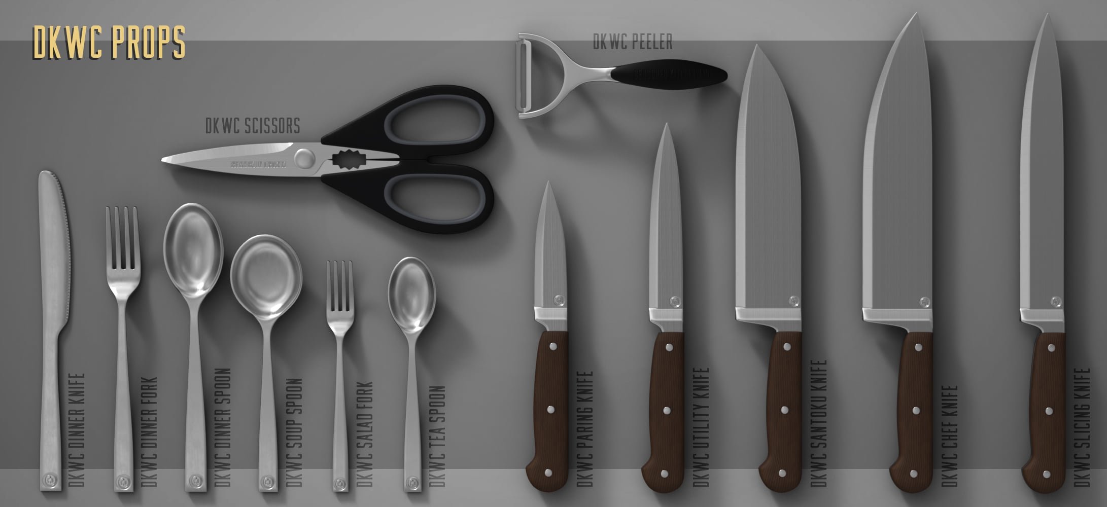 Dream Kitchenware Collection | Daz 3D