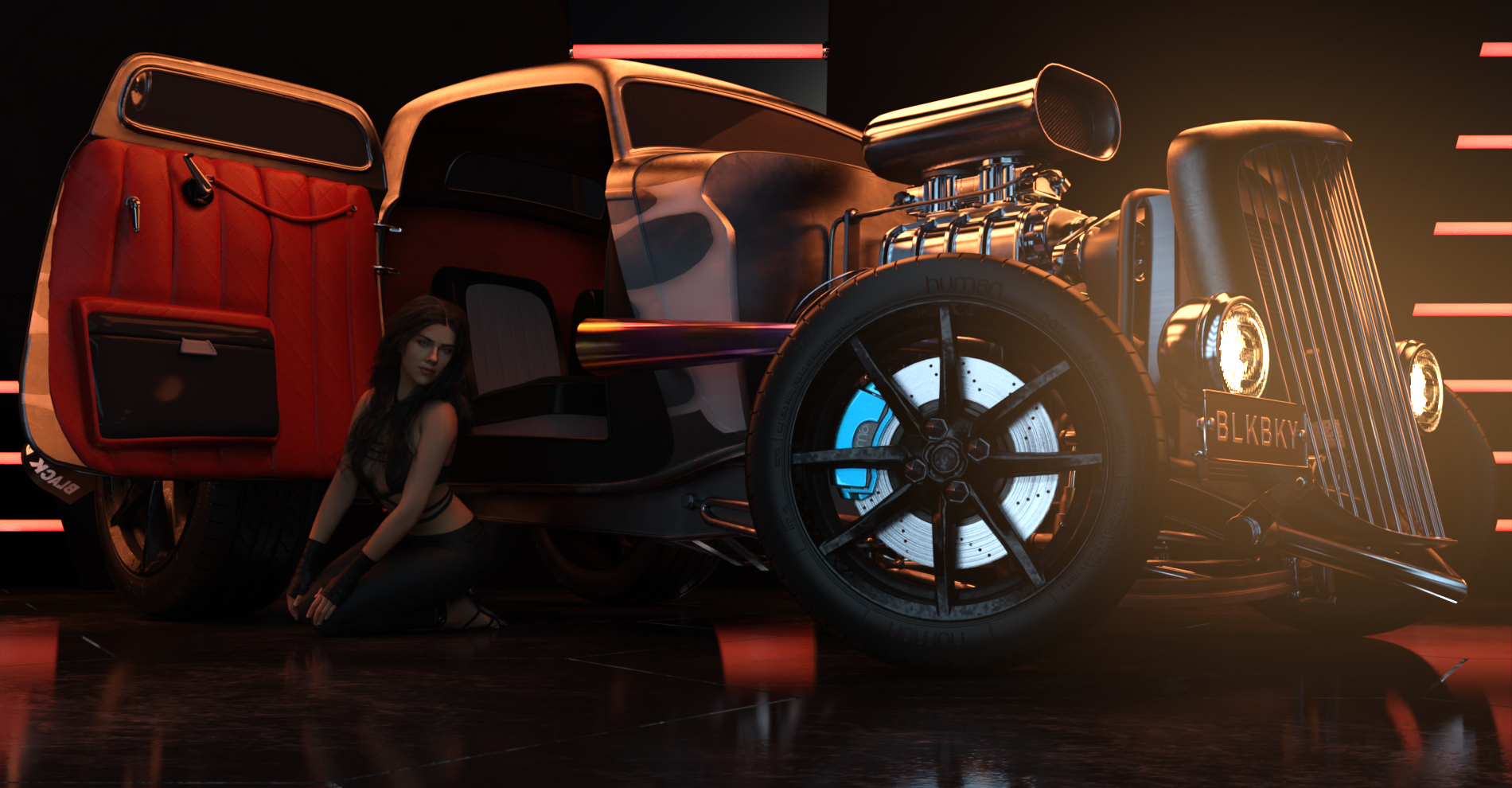 Black Becky | Daz 3D