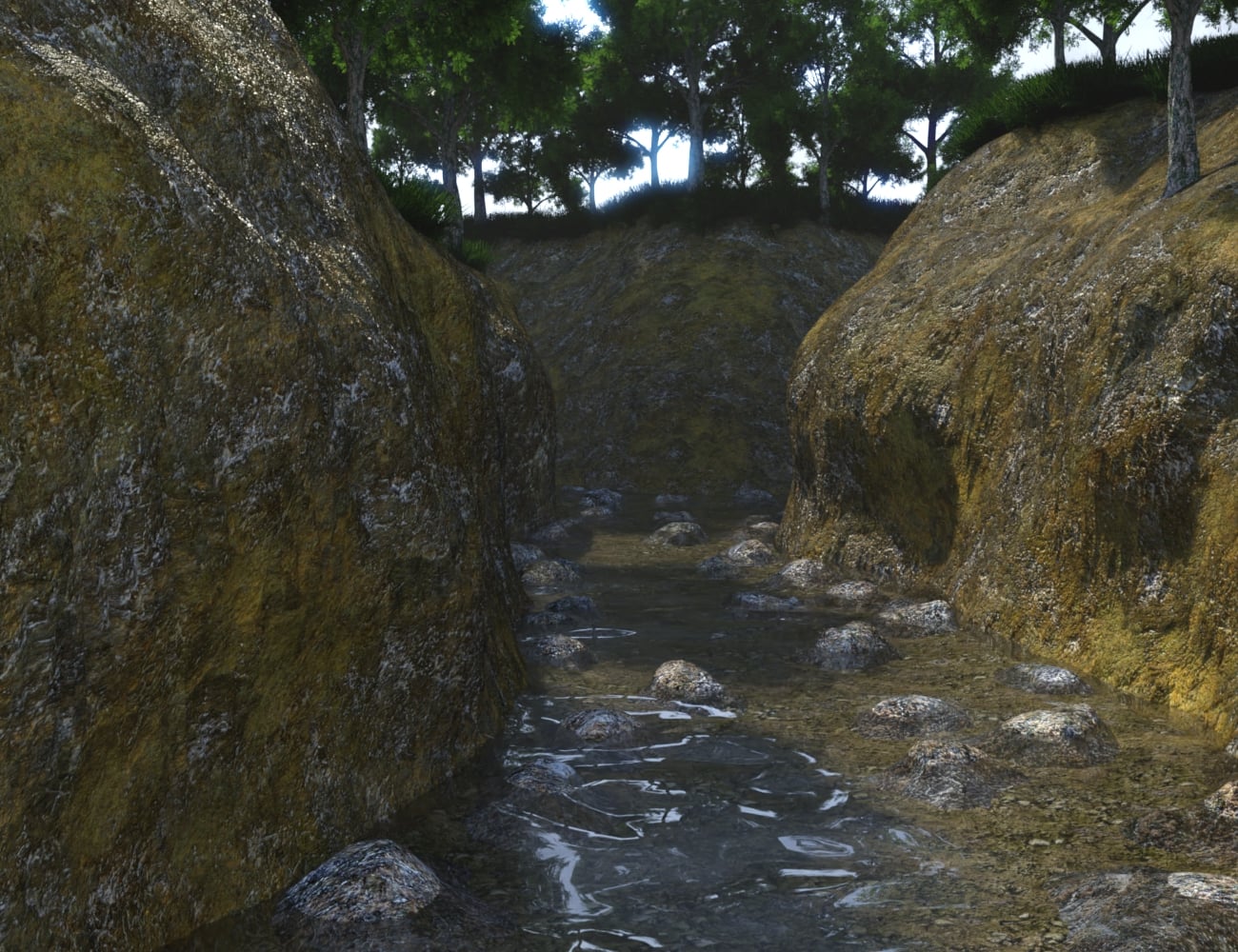 Small Canyon | Daz 3D