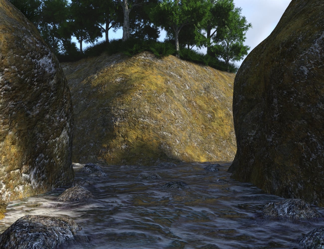 Small Canyon | Daz 3D