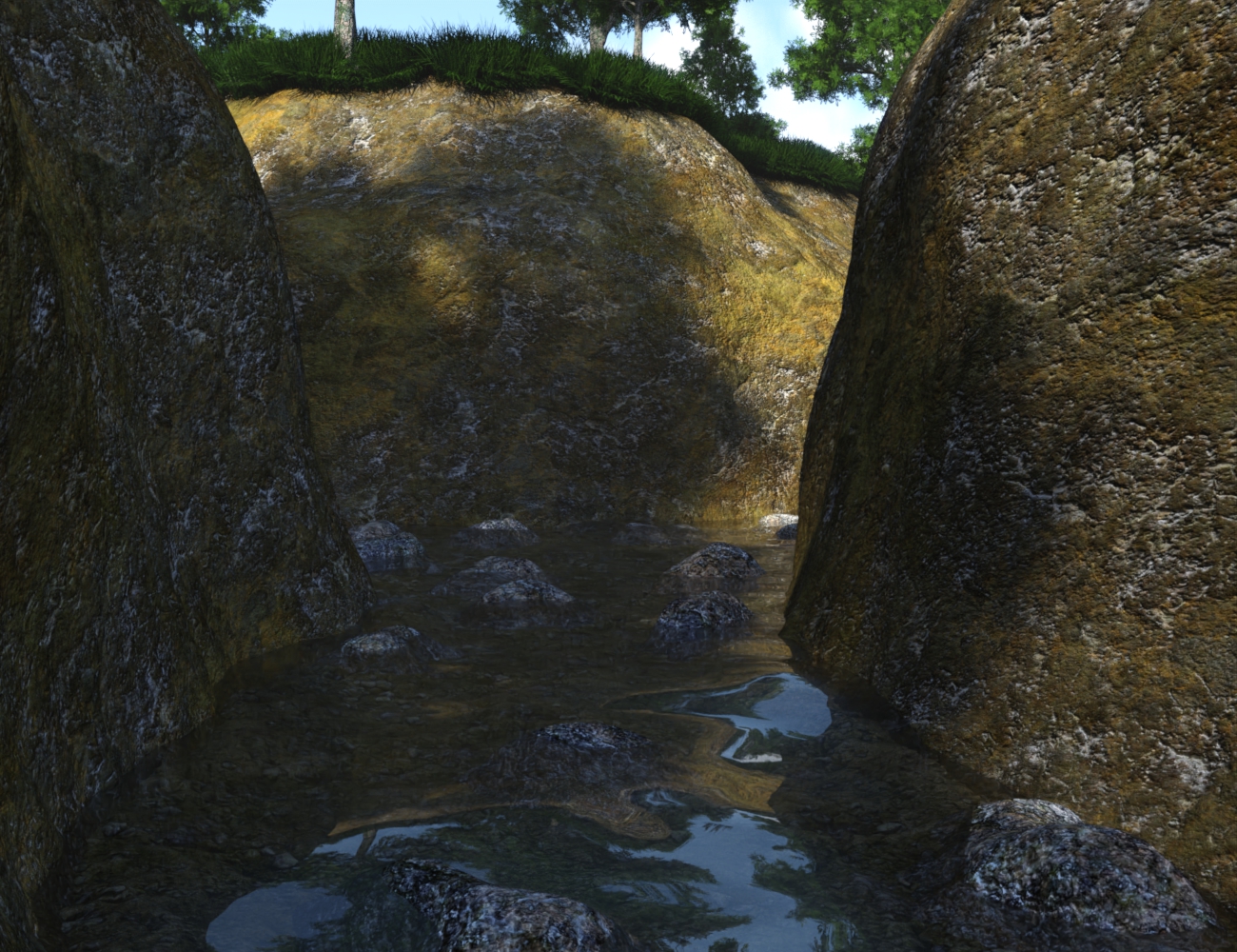 Small Canyon | Daz 3D